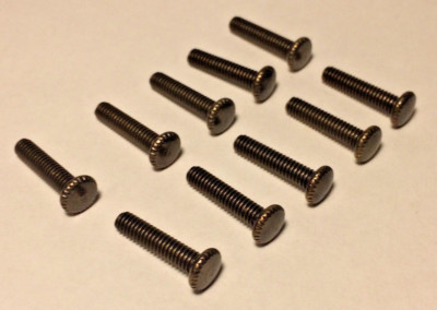 New Lot Of 10 Steel 3/4" Long Antique Brass Finish Thumbhead Screws 8/ ...