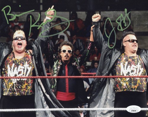 Brian Knobbs & Jerry Sags autographed signed 8x10 photo WWE WWF JSA ...