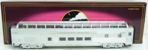 MTH PREMIER CALIFORNIA ZEPHYR FULL VISTA DOME PASSENGER CAR 20-6745! O ...