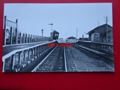 PHOTO SHAPWICK RAILWAY STATION ASHCOTT- EDINGTON. GLASTONBURY TO ...