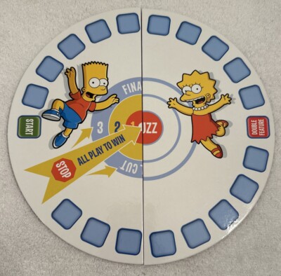 The Simpsons Scene It Game Board Only Replacement 2009 Parts Pieces ...