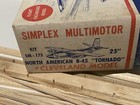 Cleveland North American B-45 Tornado Simplex Multimotor Model Kit SM ...