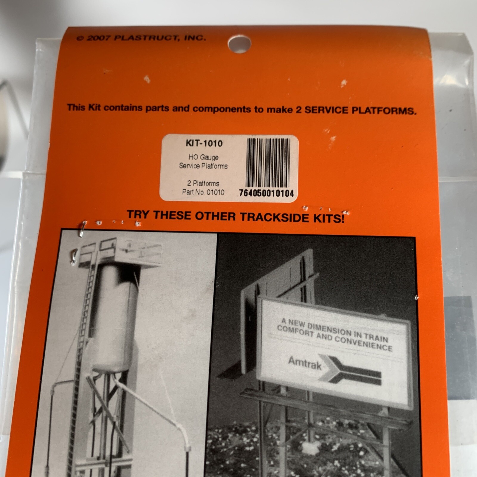 HO 1/87 Scale Plastruct Kits 1010 Service Platforms Plastic Building ...