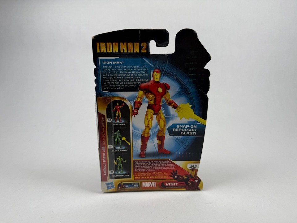 Repulsor Blast Iron Man 2 Comic Series Marvel Universe 3.75" Figure New ...