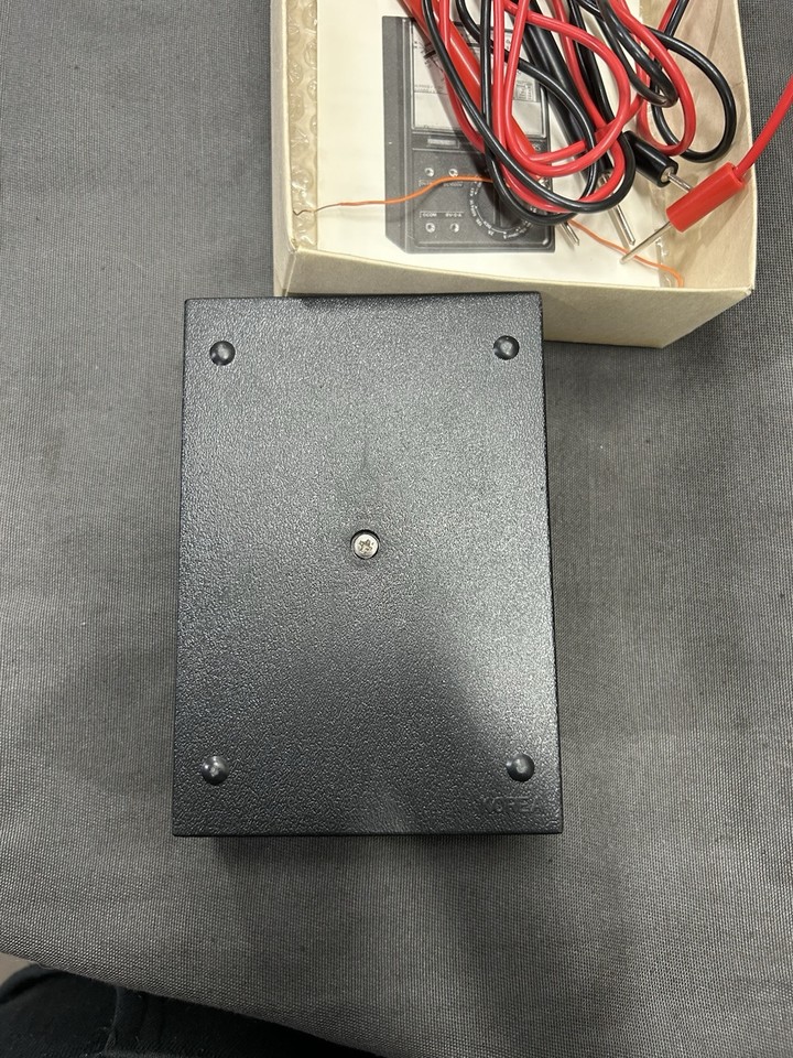 Vintage Micronta Portable Bench Multi Tester Multimeter Voltage Amps 22 ...