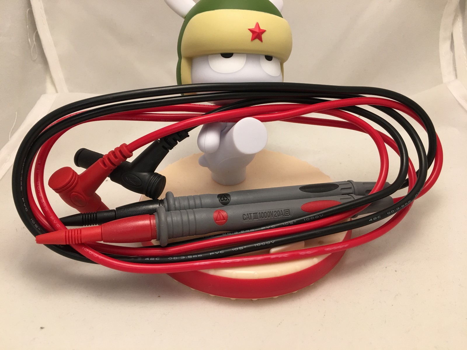 20A PREMIUM DMM TEST LEAD SET FOR DIGITAL MULTI METER PROBES 1000V ...