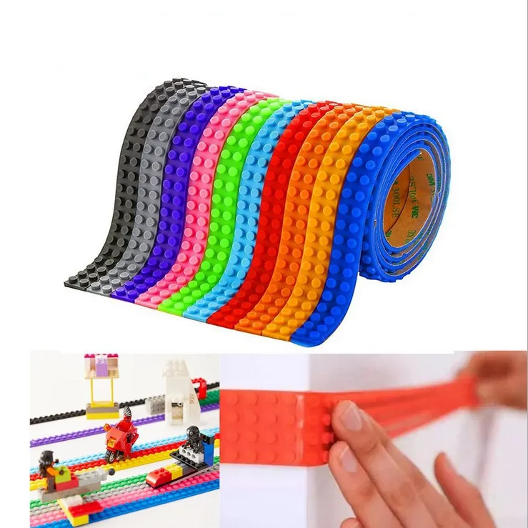 Lego Block Tape | Silicone Adhesive Tape for Building Blocks I Flexible ...