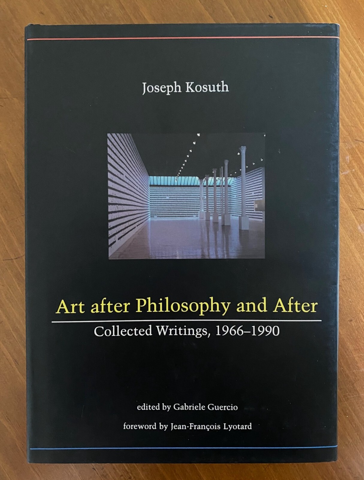 Joseph Kosuth / Art after Philosophy / Inscribed! 9780262111577| eBay