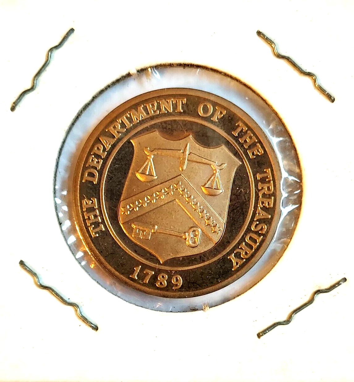 THE DEPARTMENT OF THE TREASURY 1789 US PROOF SET Token. | eBay
