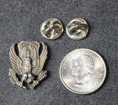 US Air Force USAF Double Eagle ROTC Insignia Military Pin | eBay
