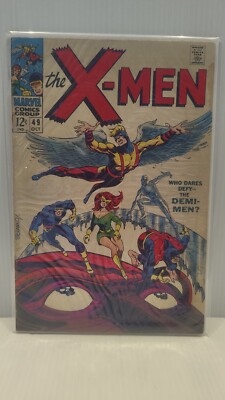 Uncanny X-Men #49 Marvel Comics 1968 1st app. Lorna Dane (Polaris) Fine ...