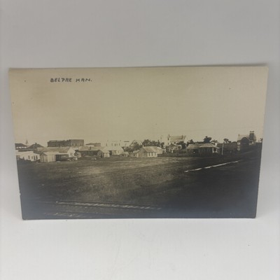 RPPC Postcard Town View, Belpre Kansas | eBay