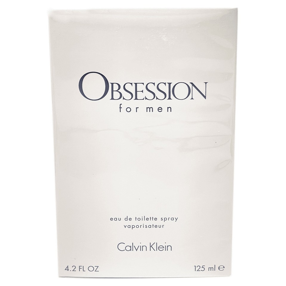OBSESSION by Calvin Klein 4.2oz for MEN Cologne - NEW Sealed in Box ...