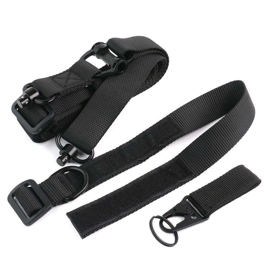 Quick Detach Tactical QD 1 2 Point Multi Mission Rifle Sling D Ring ...