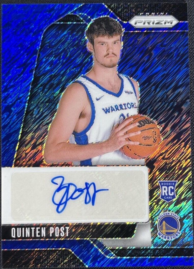 2024-25 Panini Prizm - Rookie Signatures Quinten Post #RSI-QPW 1st Off ...