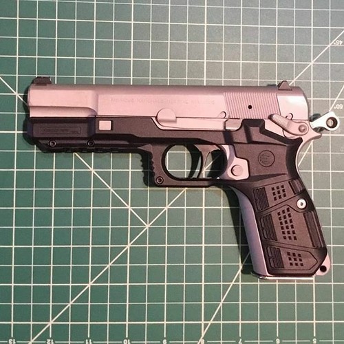 Browning y FN Hi Power Black Grips con Rail System Chile | Ubuy