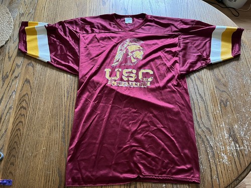 Vintage USC Trojans NCAA Jersey Mens 42 Venus Tag Football | eBay