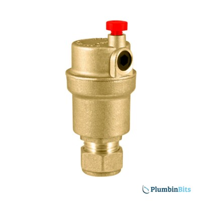 Inta 15mm Automatic Central Heating Brass Air Release Bleed Vent ...