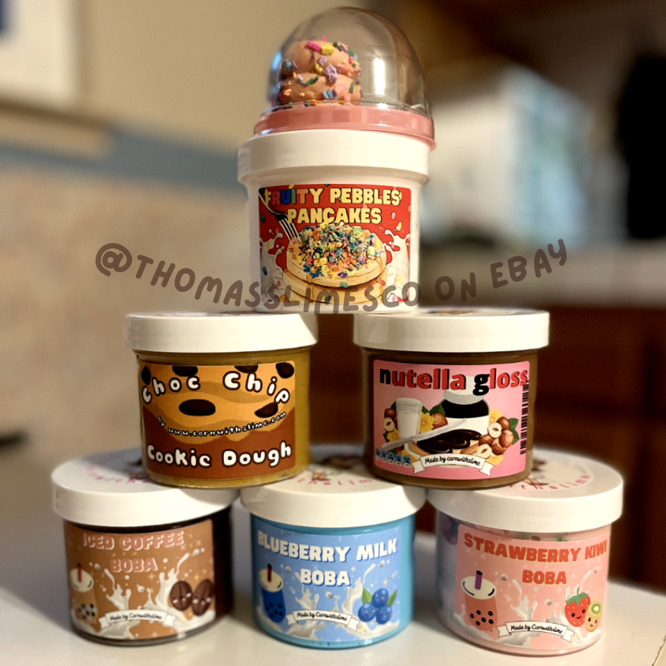 NEW Mystery Famous Slime Shop Slime Peachybbies, Parakeet, Momo, Kawaii ...