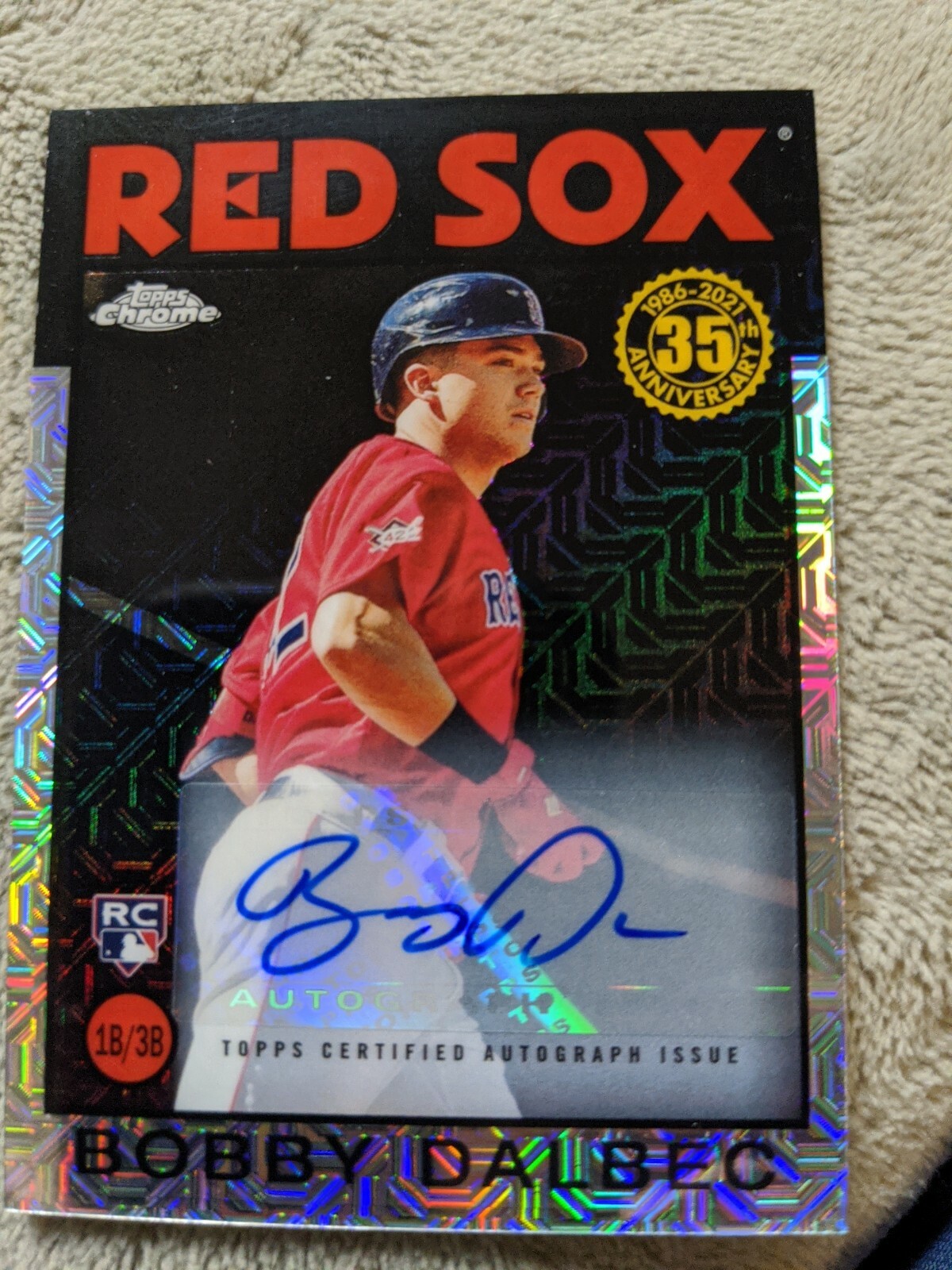 2021 TOPPS SILVER PACK BOBBY DALBEC RC ROOKIE AUTOGRAPH 32/99 Mojo | eBay