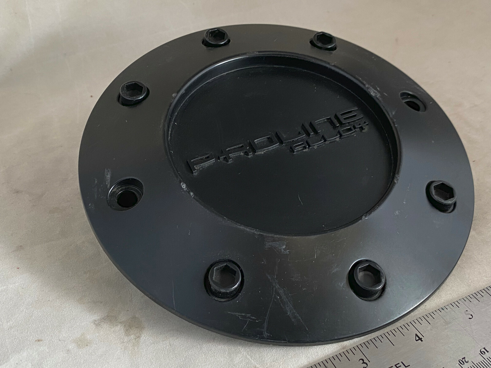 Proline Custom Alloy Wheel Rim Matte Flat Black Hub Cover Center Cap C ...