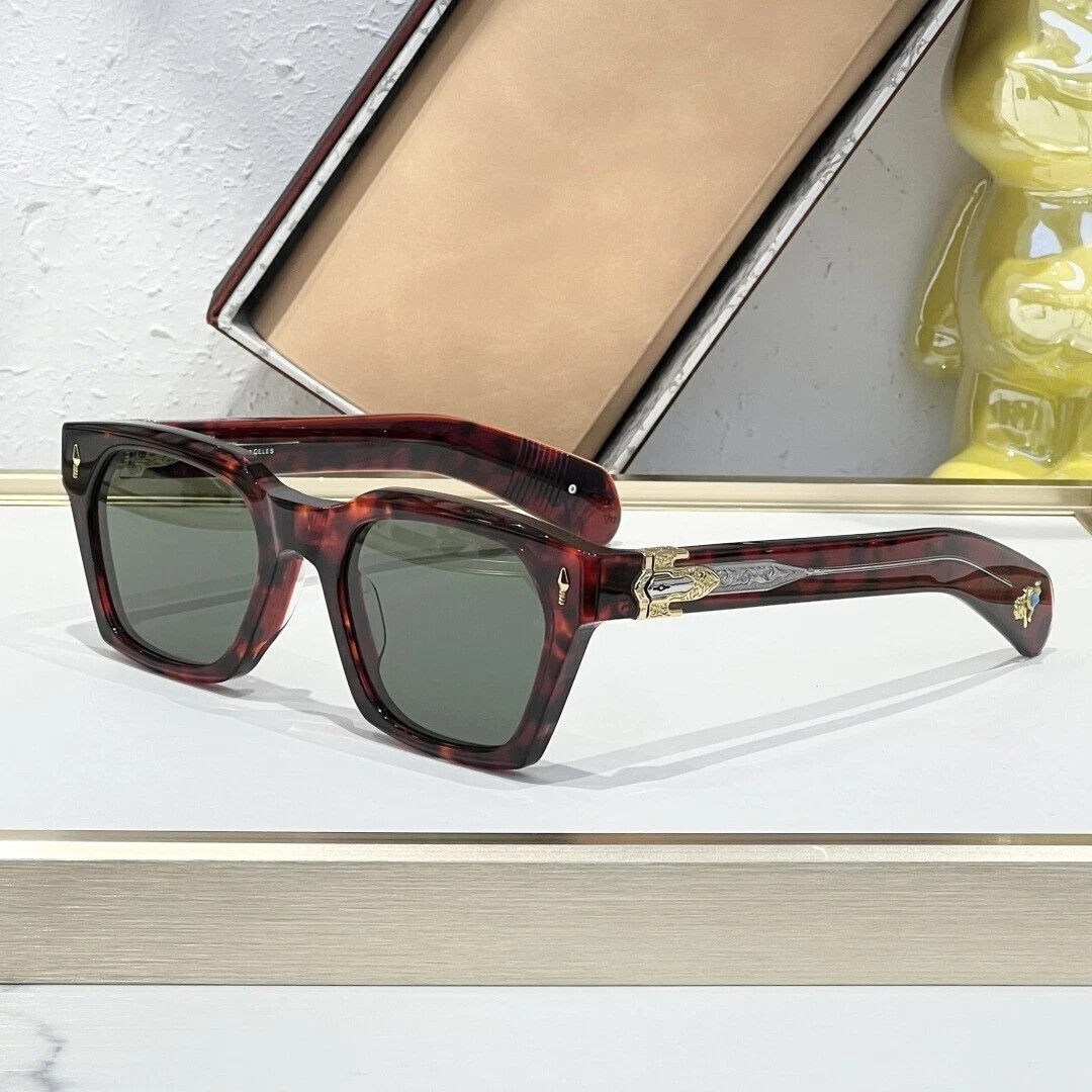 JACQUES MARIE MAGE STERETT Fashionable Unisex Sunglasses Turquoise 52 ...