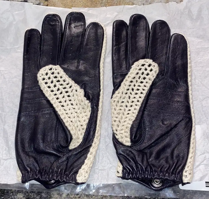 Aime Leon Dore ALD / Porsche 356 Crochet Driving Gloves | eBay