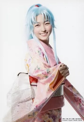 Live Photo Female / Actress Hirata Yuka Botan Above The Knee Body ...