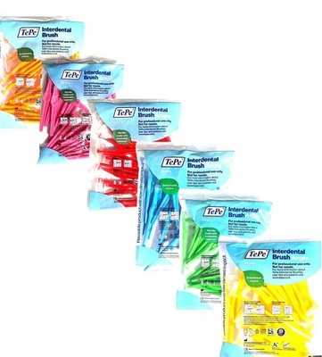 TePe Angle Interdentalbüsten Multipack 25 Stück alle Farben wählbar ...