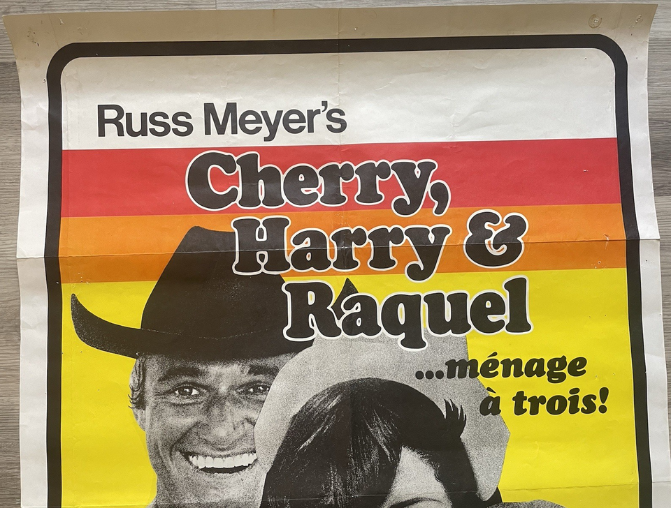Cherry, Harry & Raquel orig 1969 one-sheet Movie Poster. Russ Meyer ...