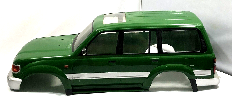 RC 1/10 Toyota LC80 Land Cruiser Hard Body 313mm - Racing Green for ...