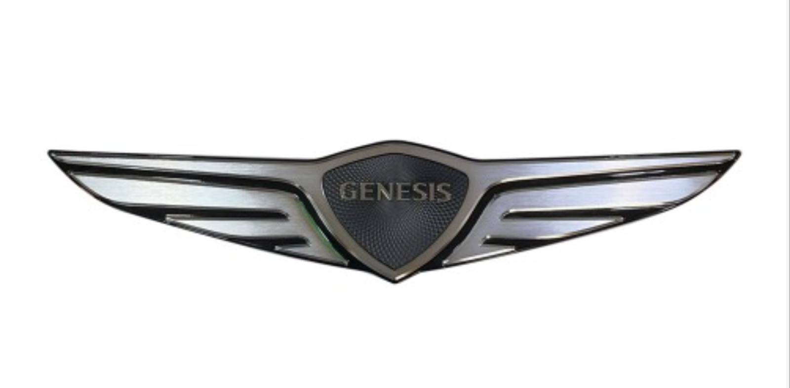 OEM 86300-T4000 EMBLEM "Genesis" Fedex Chrome Genunine RS4 for Genesis ...