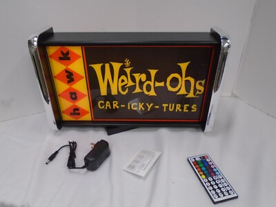Weird-Ohs Models LED Display lighted sign lightbox Wall Hanging Light ...