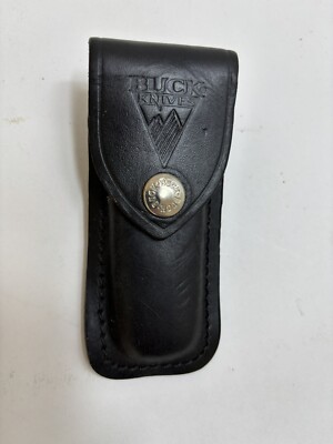 VINTAGE BUCK 500 DUKE USA BELT SHEATH 4 FOLDING HUNTER KNIFE KNIVES ...