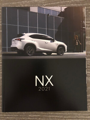 2021 LEXUS NX 44-page Original Sales Brochure | eBay