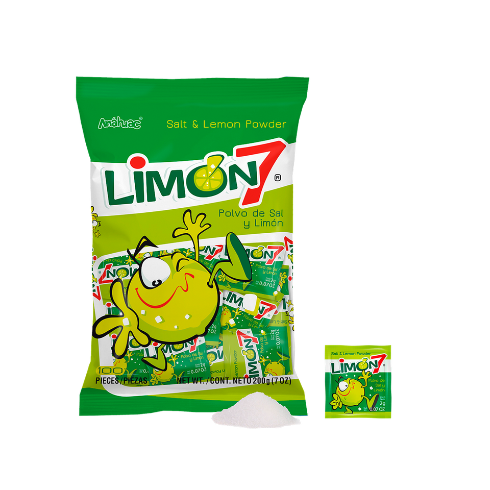 Limon 7 Anahuac Salt & Lemon Powder Mexican Candy 100 Pieces | eBay