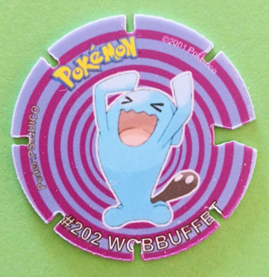 FLY TAZO POKEMON EC #202 WOBBUFFET 2022 Johto PERU South America Fly ...