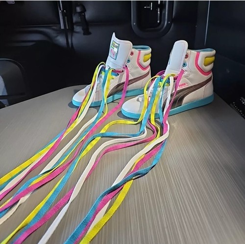 Puma First Round Flipper Cray High-Top Sneaker Women's 7.5 White ...