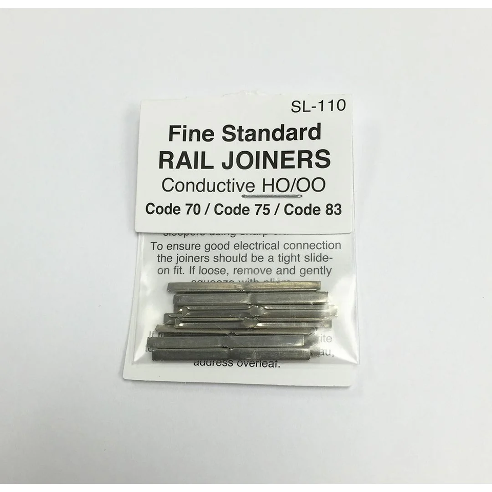 Peco HO Scale Code 70 / 75 / 83 Rail Joiners 24 Pack | eBay