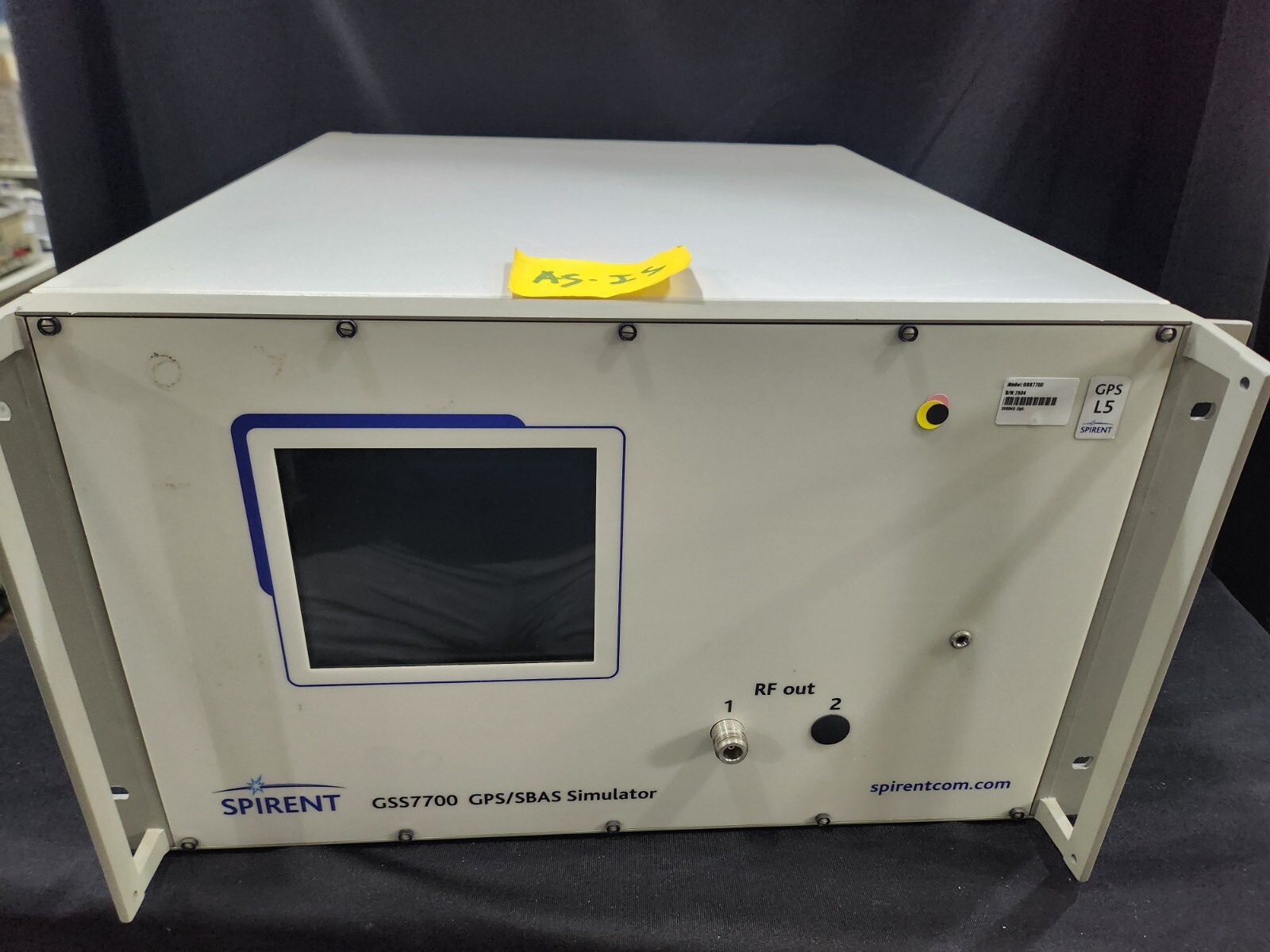 Spirent GSS7700 : GPS/SBAS Simulator GPS L5 (7504) AS-IS SELLING | eBay