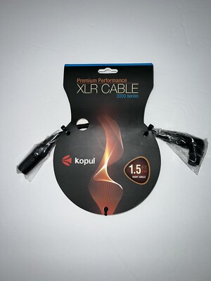 Kopul Premium Performance 3000 Series XLR M to Angled XLR F Microphone ...