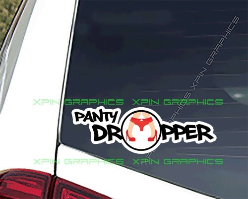 Panty Dropper Sticker Decal #B - JDM Lowered Stance Low Drift Slammed ...