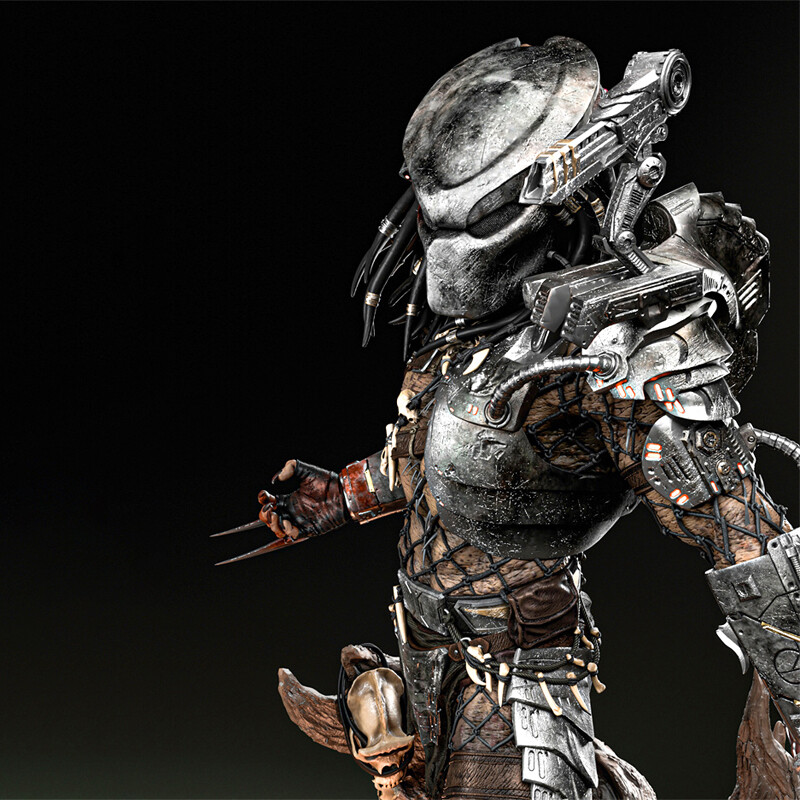 Predator 1/6 38cm 3D print figure Model Kit Unpainted Unassembled ...