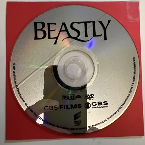 “Beastly” DVD w/ Vanessa Hudgens, Alex Pettyfer - DISC ONLY No Tracking ...