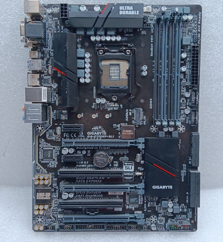 GIGABYTE GA-Z170XP-SLI Intel Z170 ATX Board Socket 1151 [For Parts] #99 ...