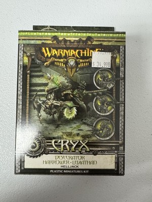 Warmachine Cryx Desecrator Harrower Leviathan sealed new OOP metal ...