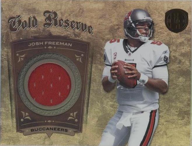 2011 Panini Gold Standard - Gold Reserve Josh Freeman #3 Materials /99 ...