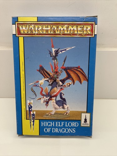 Warhammer Fantasy High Elf Prince Imrik Lord of the Dragons Boxed V.1 ...