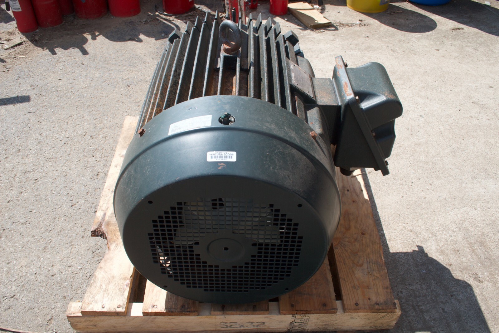 Toshiba 40 HP 1180-1800 RPM Frame 364T 230/460V 3PH 3KW 60Hz 96/48 Amp ...