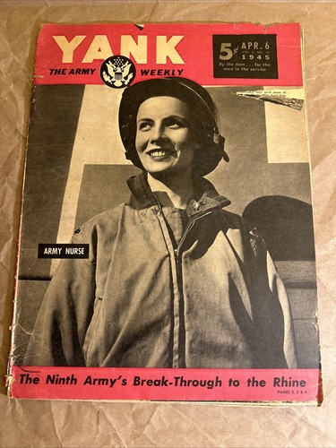 YANK The Army Weekly Magazine, April 6, 1945 Issue | eBay